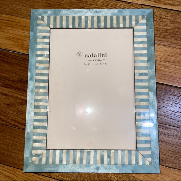 Natalini | Other | 5 X 7 Natalini Picturephoto Frame Lt Green Free Standing Free Shipping | Poshmark